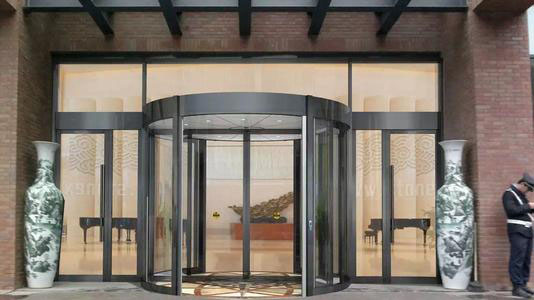 2 Wing Automatic Revolving Door
