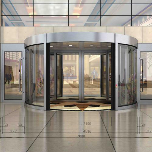 2 Wing Automatic Revolving Door